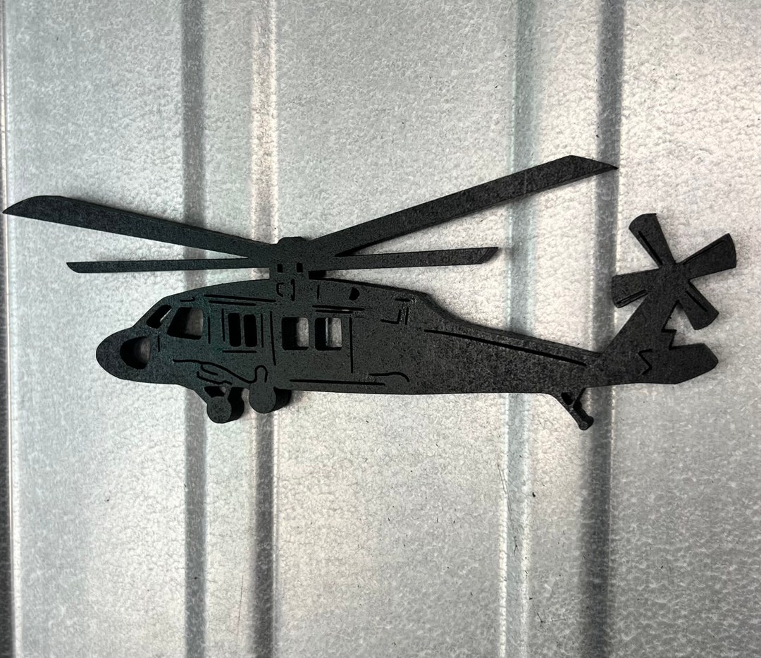 UH-60 Blackhawk Metal Magnet, Army Aviation, Helicopters, Military ...