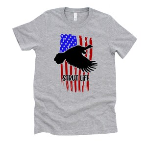 Flying Turkey Strut Life PNG Download Tattered American - Etsy