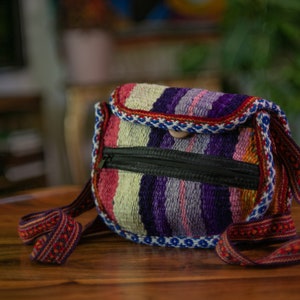 Ethnic Boho Vibes: Handcrafted Peruvian Cusco Textile Crossbody Bags ...