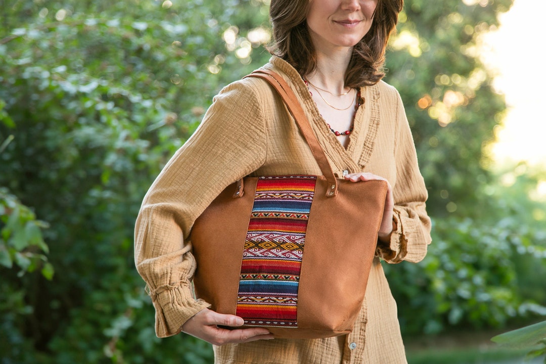Ethnic Peruvian Bag | Boho Handmade Bags for Women | Hippie Shoulder ...