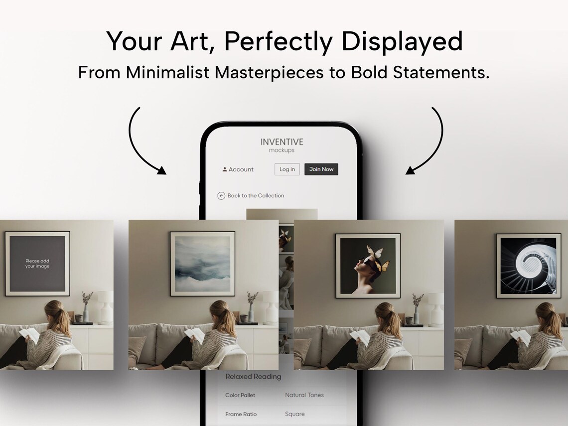 350+ Mockups Custom Mockup Requests | Weekly 15 New Frames - Etsy
