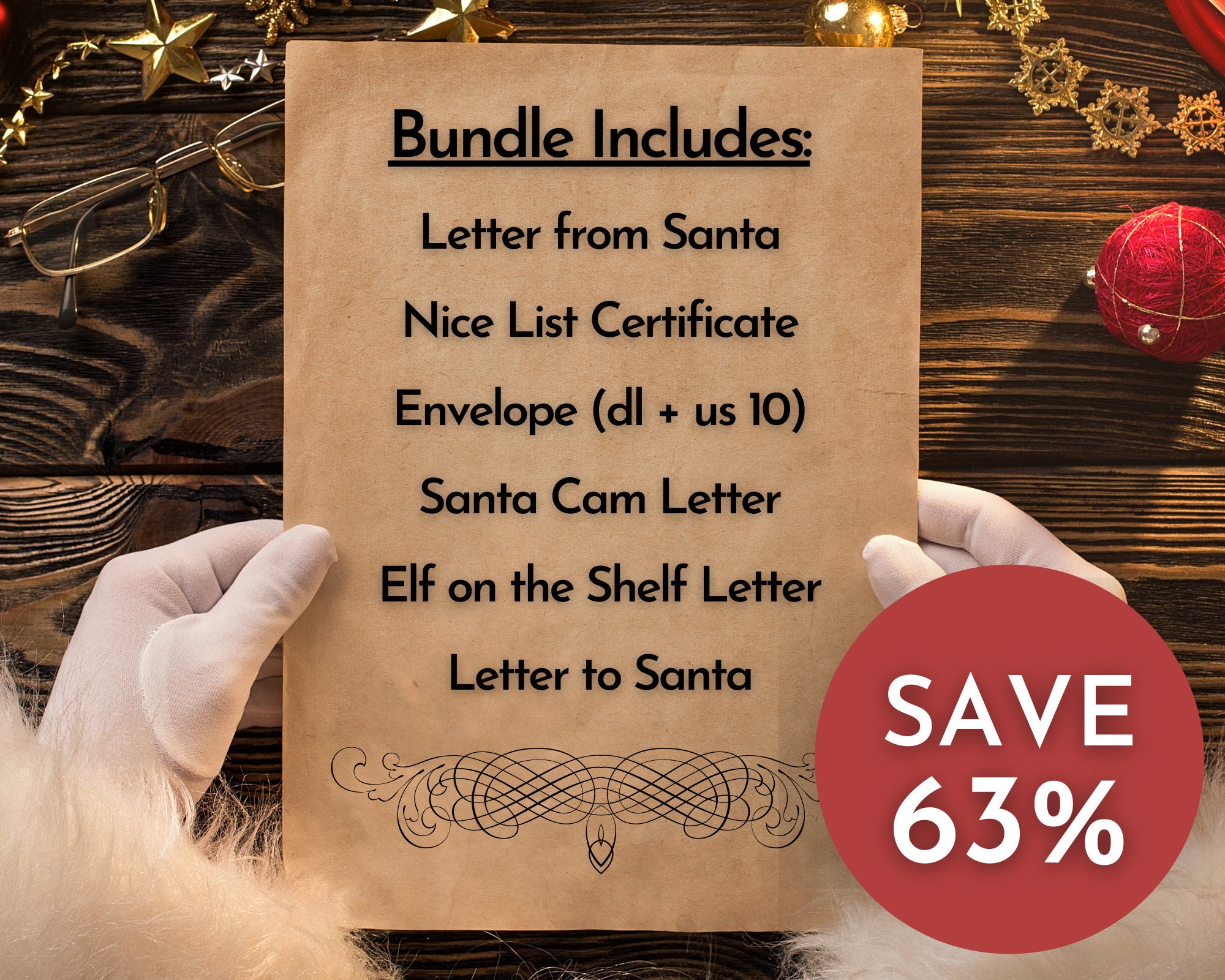 Printable Santa Letters for Children Unlimited Downloads - Etsy