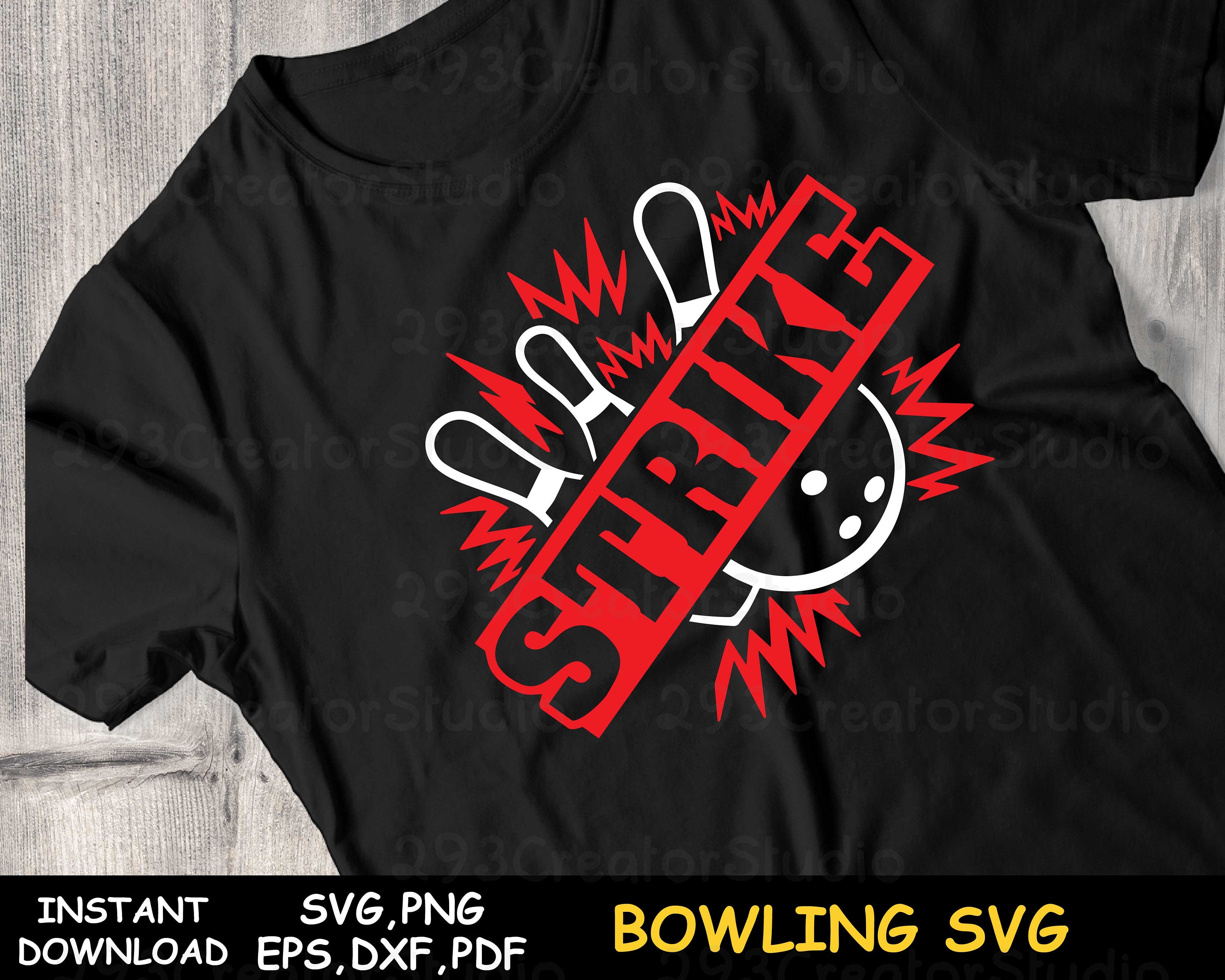 Bowling Svg Bundle, Bowling Logo Png for Shirt, Bowling Squad Png Shirt ...