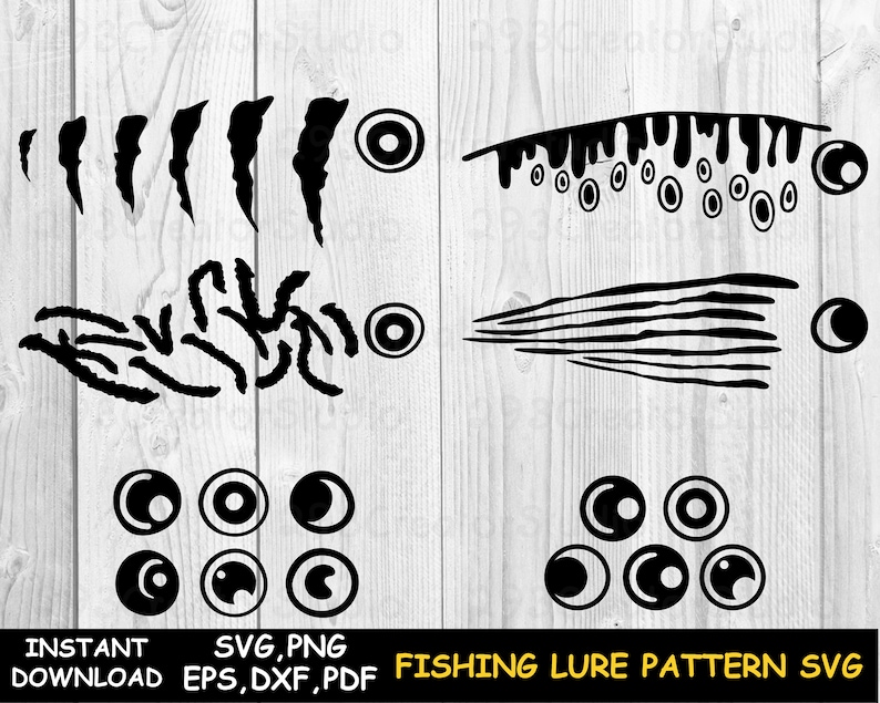 Fishing Lure Svg, Fishing Lure Pattern Svg, Fish Lover Tumbler Gift ...