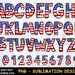 4th of July Png, American Flag Alphabet Design, Hand Letter Print ...