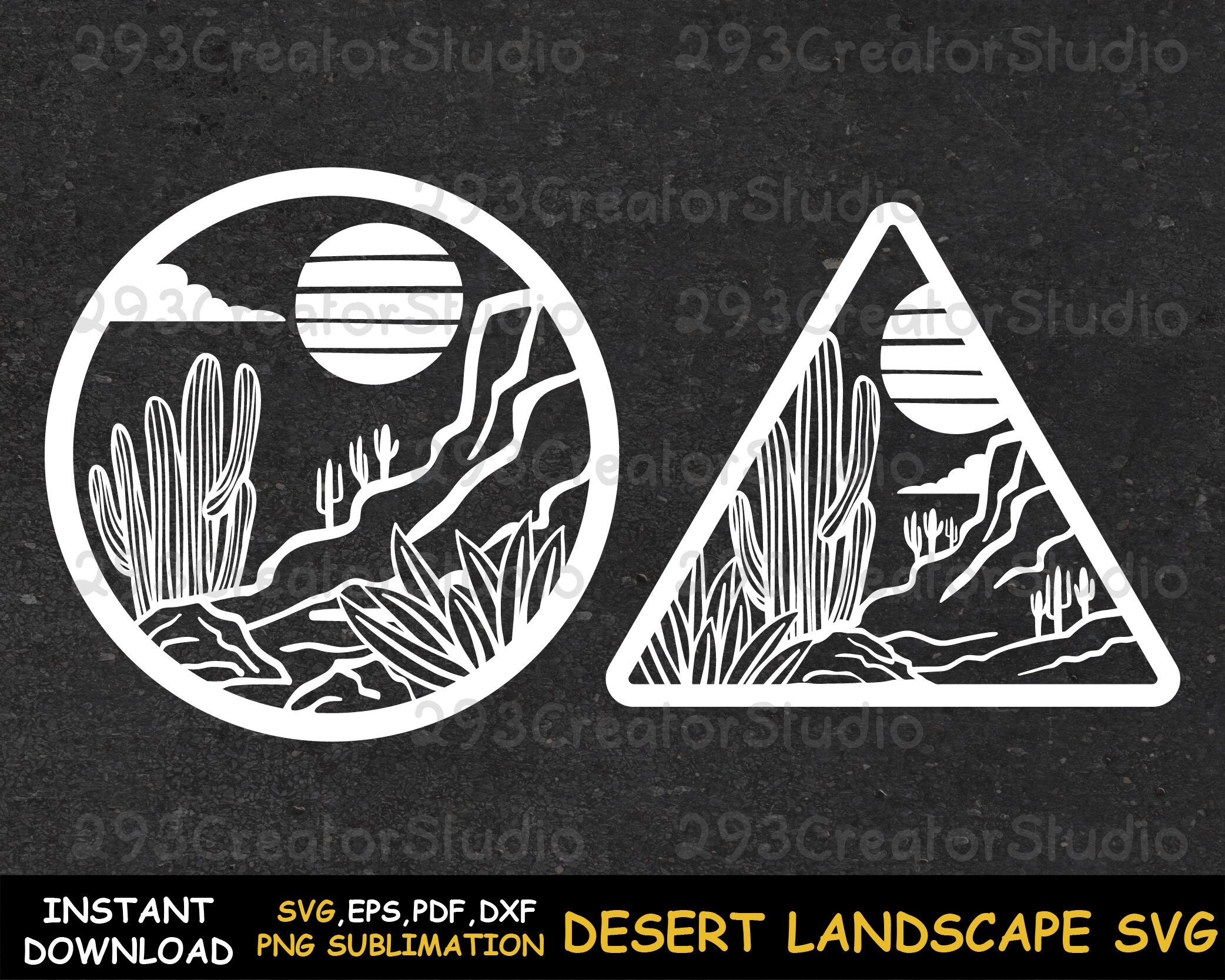 Desert Cactus Svg Cut Files Cactus Key Chain SVG Western - Etsy