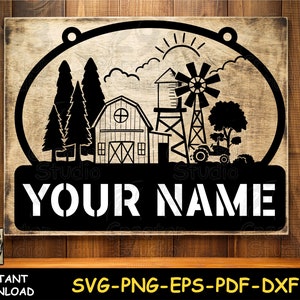 Farm Scene PNG Design, Fame Landscape PNG Sublimation, Hand Craft Gift ...