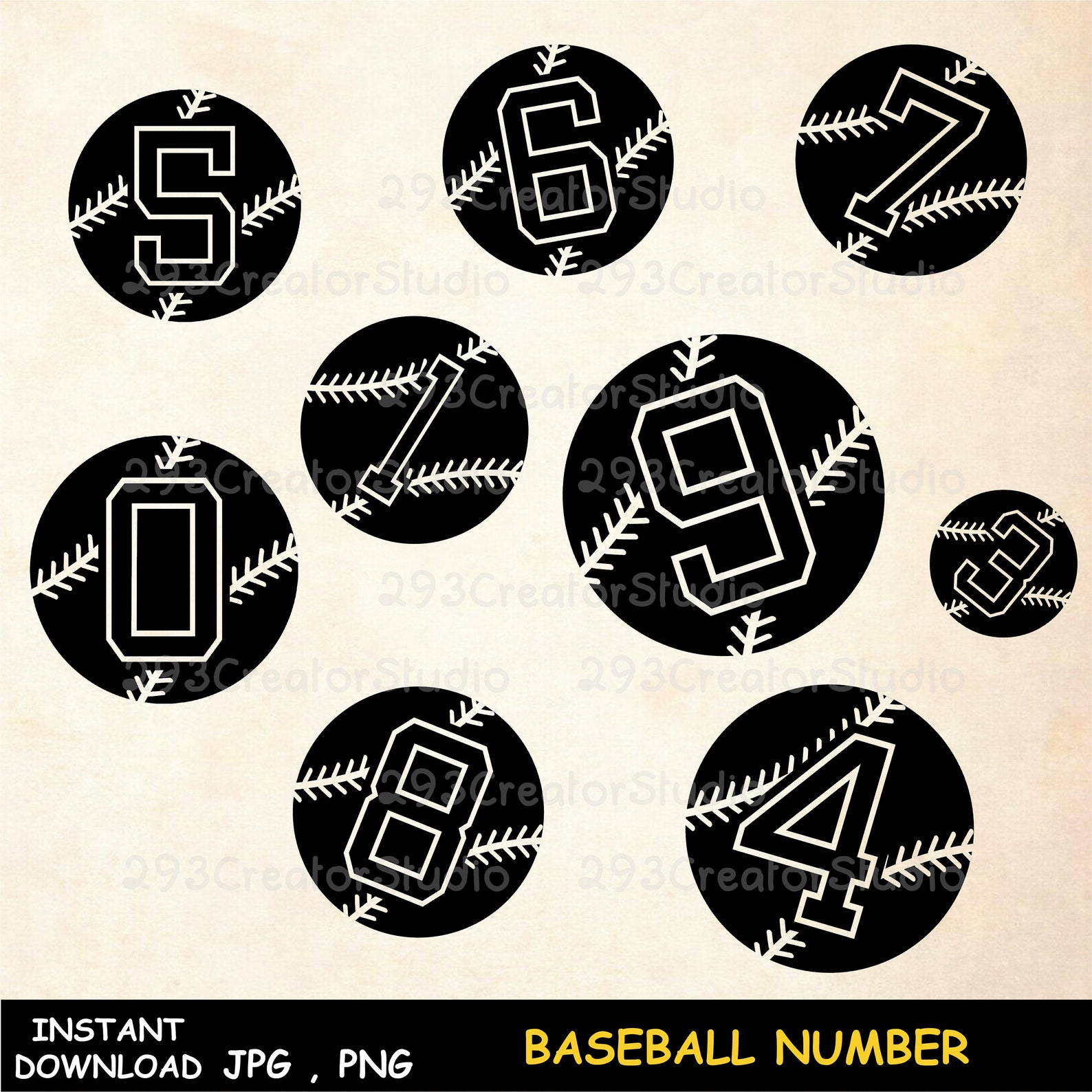 Baseball Letter Number SVG Baseball Svg Font Softball Alphabet - Etsy