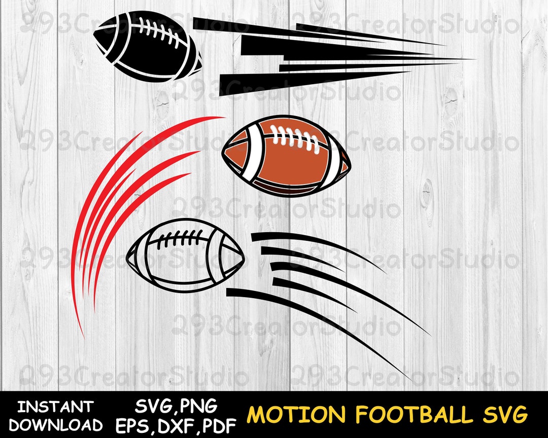 Motion Football Svg File for Cricut, Football Coach Shirt Png Design ...
