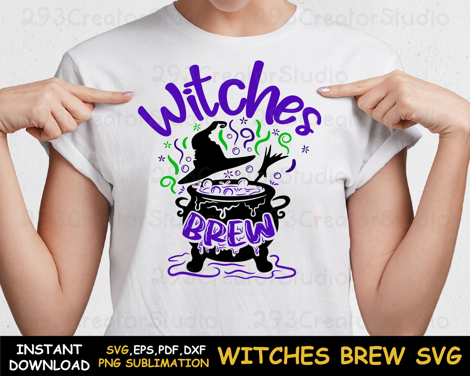 Witches Brew Png Shirt Print Halloween Party Decor Png - Etsy