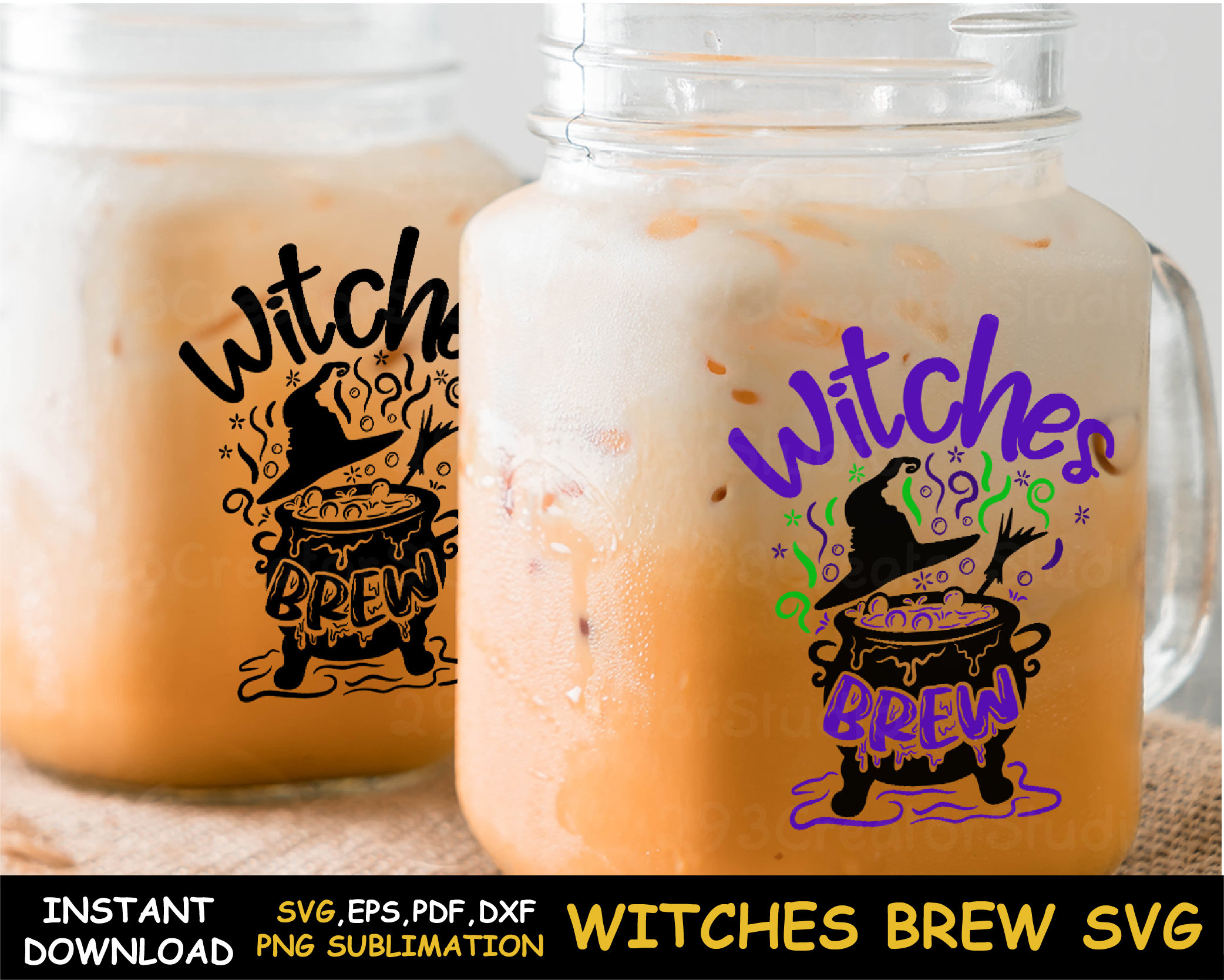 Witches Brew Png Shirt Print Halloween Party Decor Png - Etsy