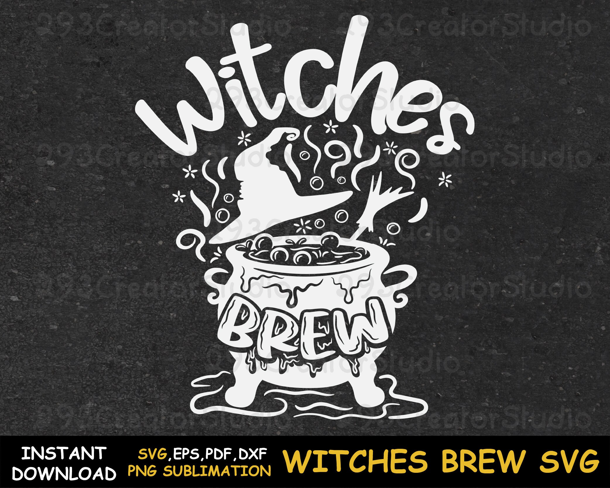 Witches Brew Png Shirt Print Halloween Party Decor Png - Etsy