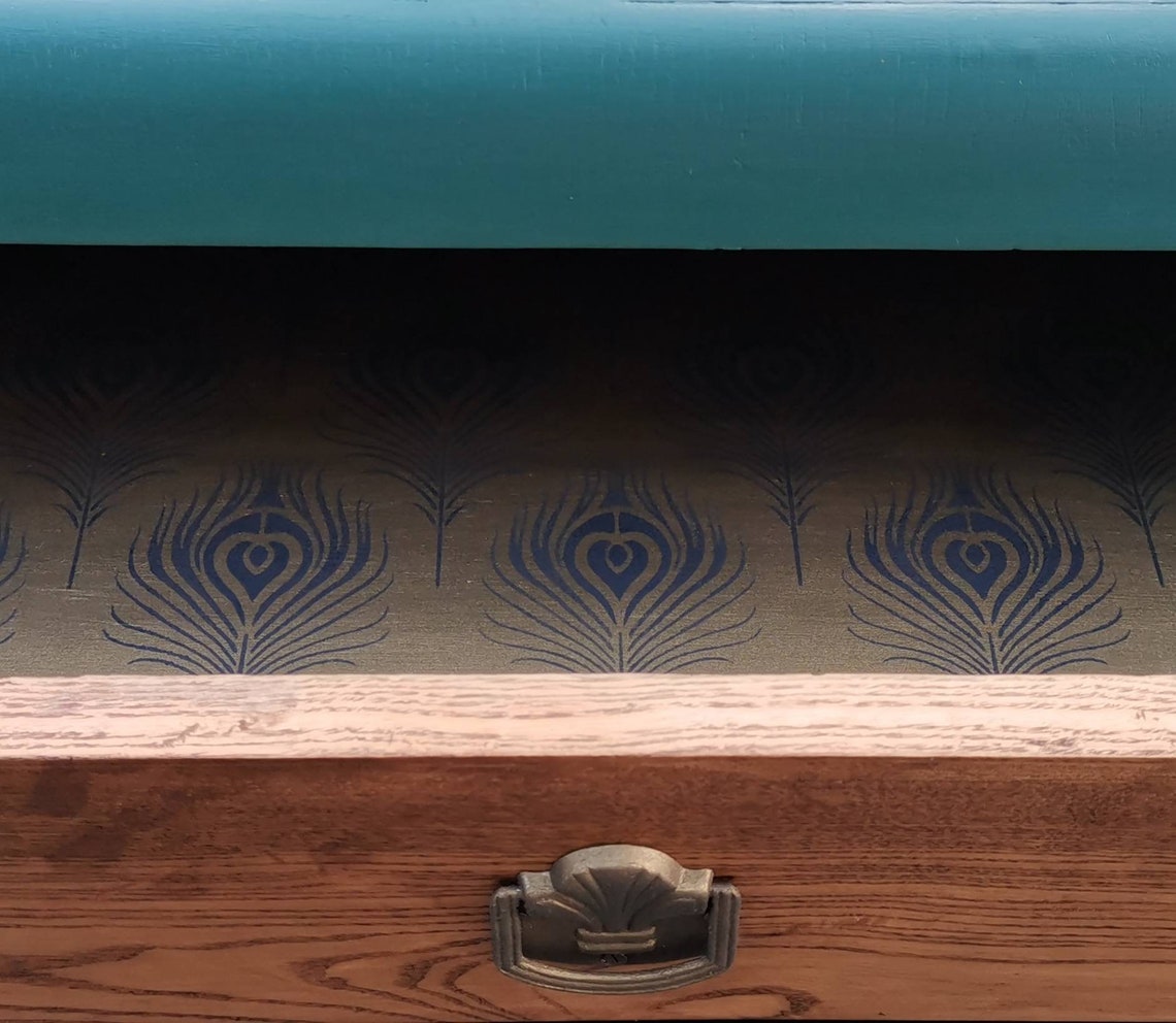 Bespoke Vintage Cocktail Cabinet Statement Sideboard Art | Etsy