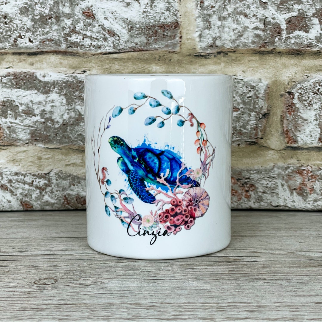 Personalised Turtle Savings Money Box - Etsy