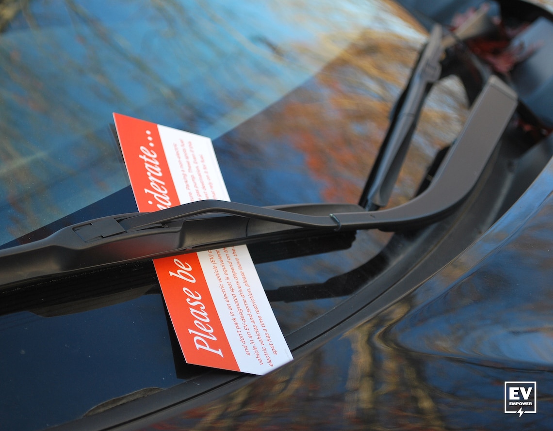 EV Empower Kit (electric Vehicle Charging/etiquette Kit) - Etsy