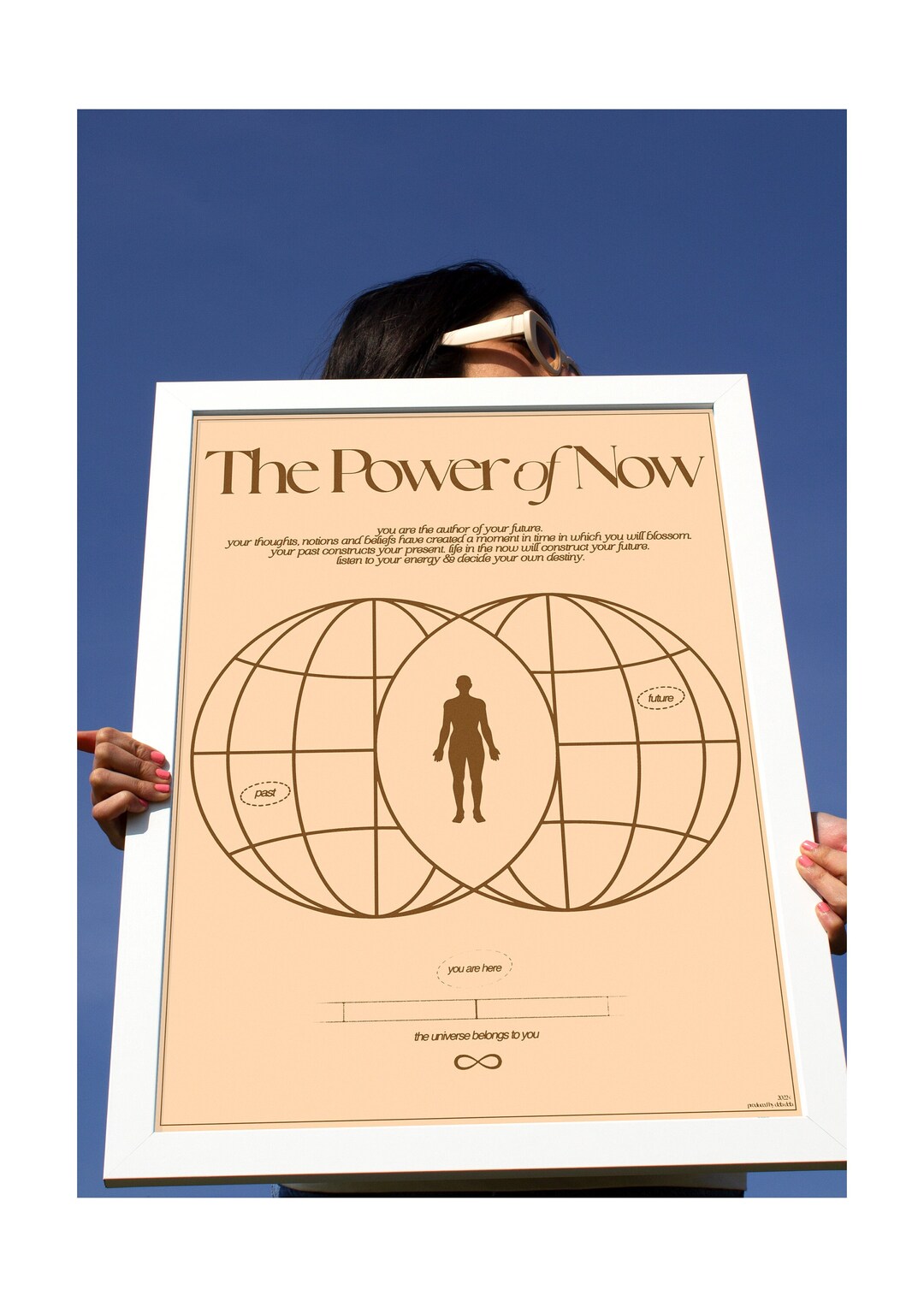 The Power of Now Poster Vibration Balance Print Daily Manifesting ...