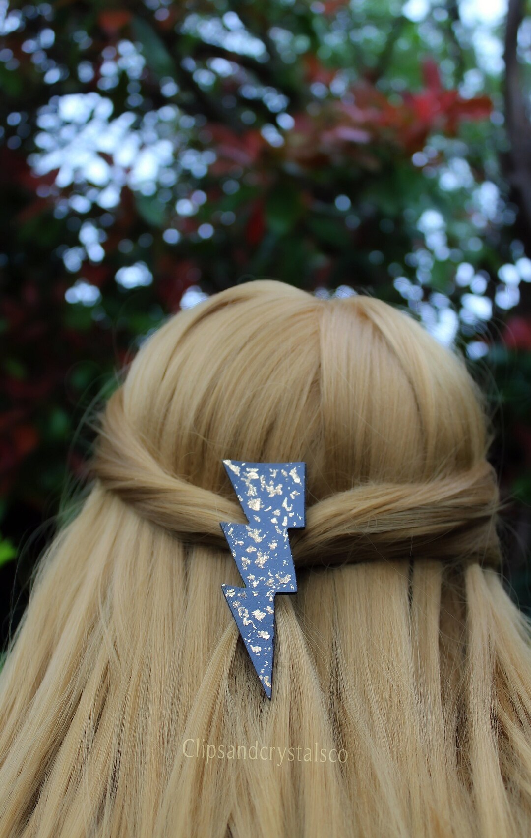 Lightning Bolt Hair Clip, Sparkly Goddess Boho Celestial Star Dance ...