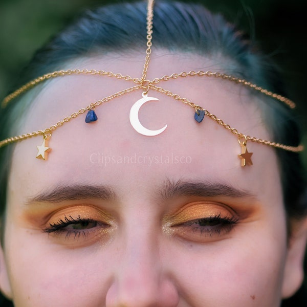 Moon Headdress - Etsy