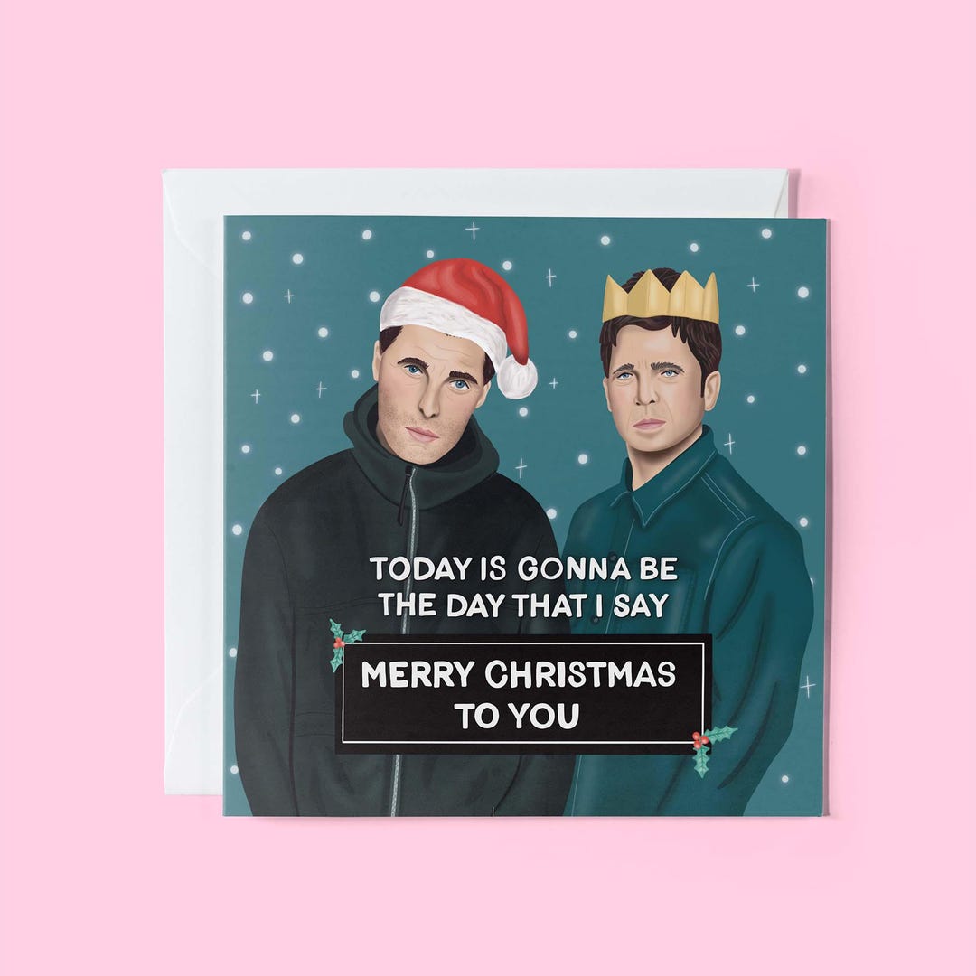 Today is Gonna Be the Day That I Say Merry Christmas to You Card ...