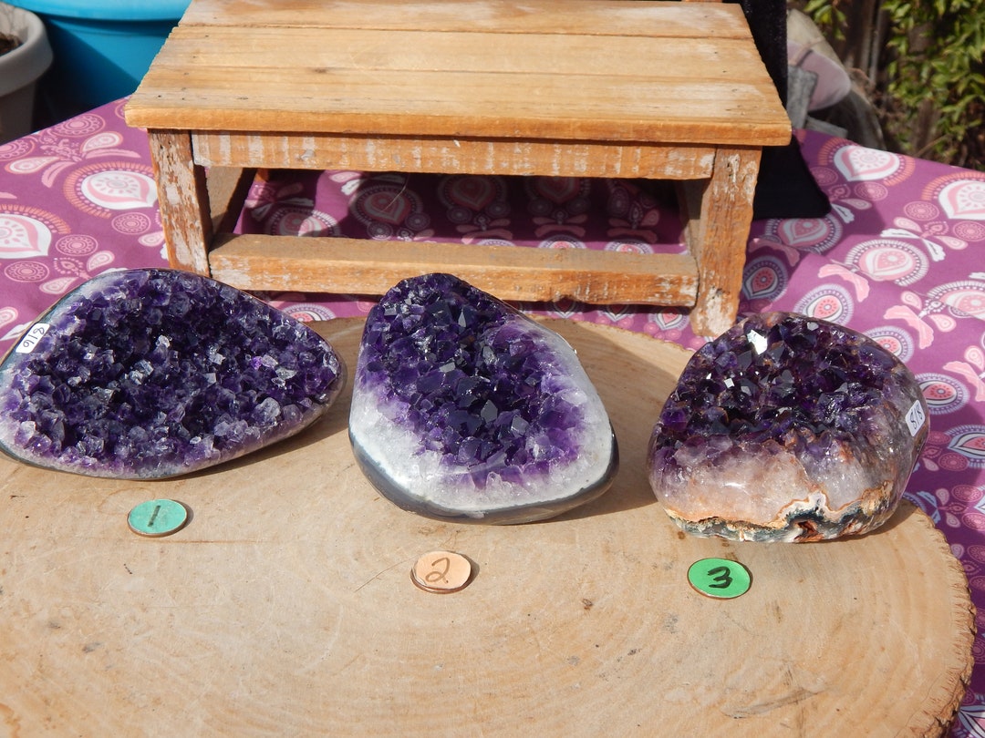 Amethyst Crystal Cluster Free Form, Crystal Amethyst Display Cluster ...