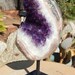 Amethyst Crystal Cluster Display With Stand, Crystal Amethyst Display ...