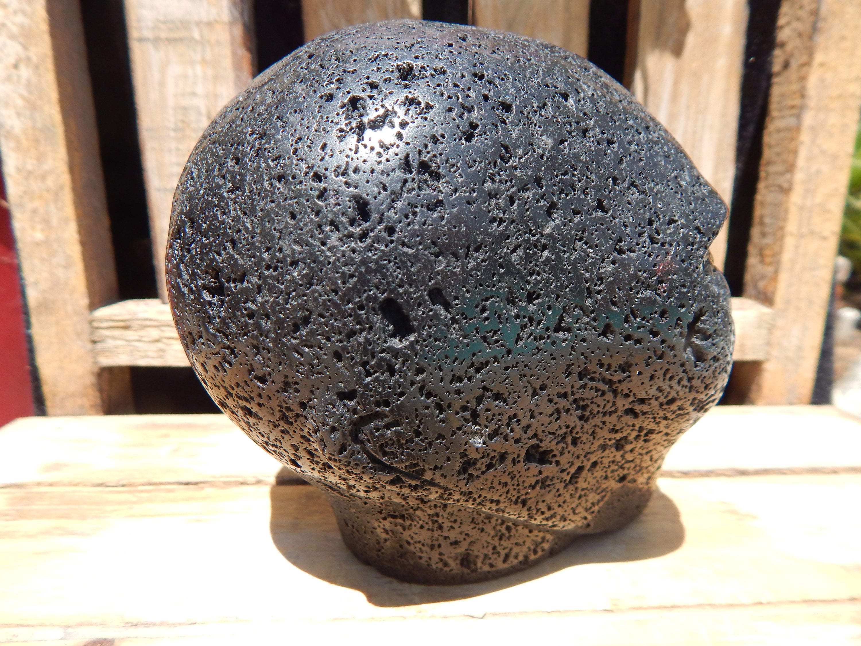 Lava Stone Crystal Carved Stone Alien 4.2 Crystal Lava - Etsy