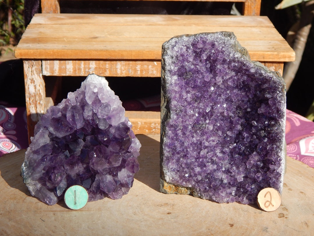 Amethyst Crystal Cluster Cut Base, Crystal Amethyst Cluster, Cluster ...