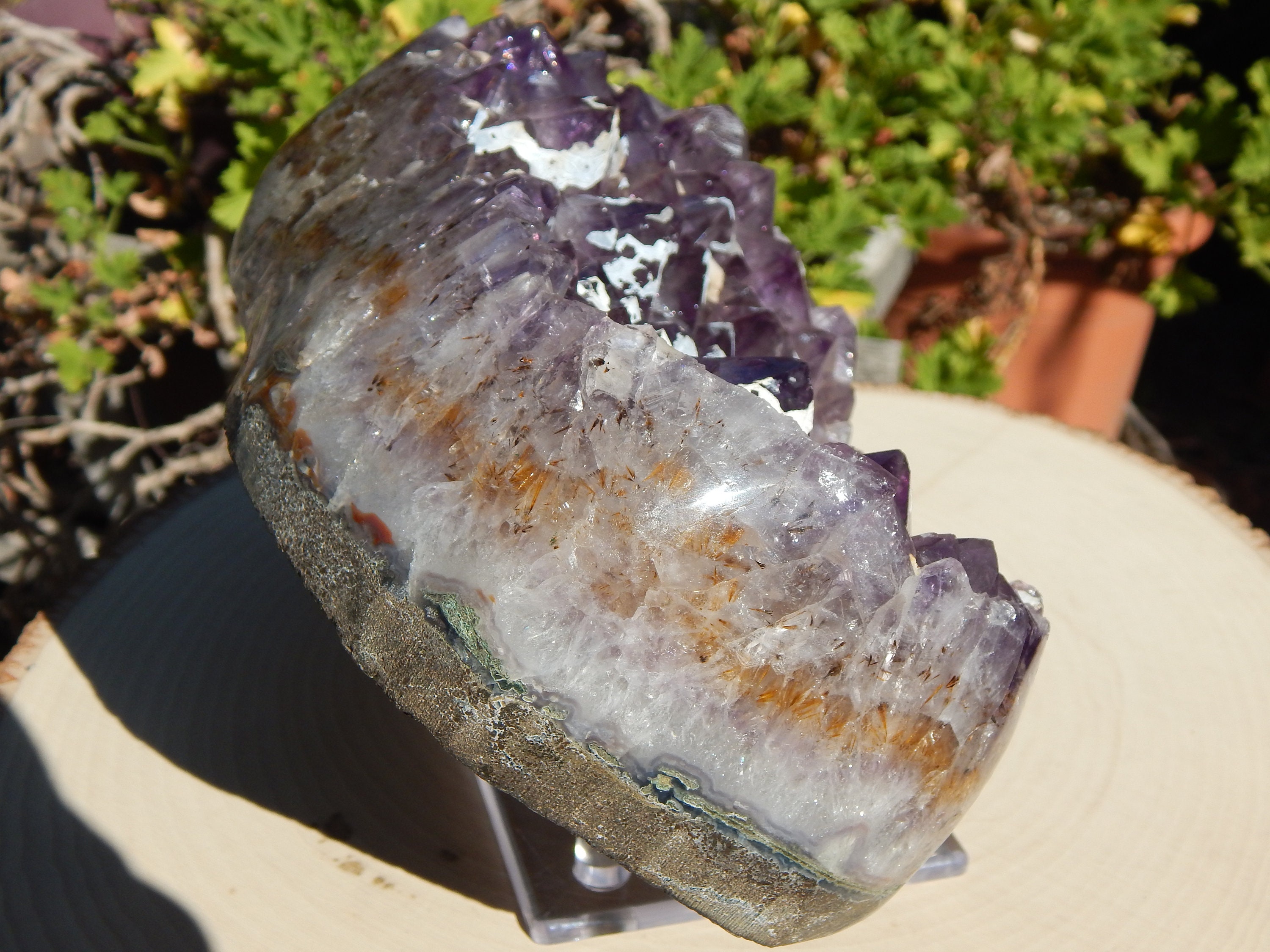 Amethyst Crystal Cluster Display Crystal Amethyst Cluster | Etsy