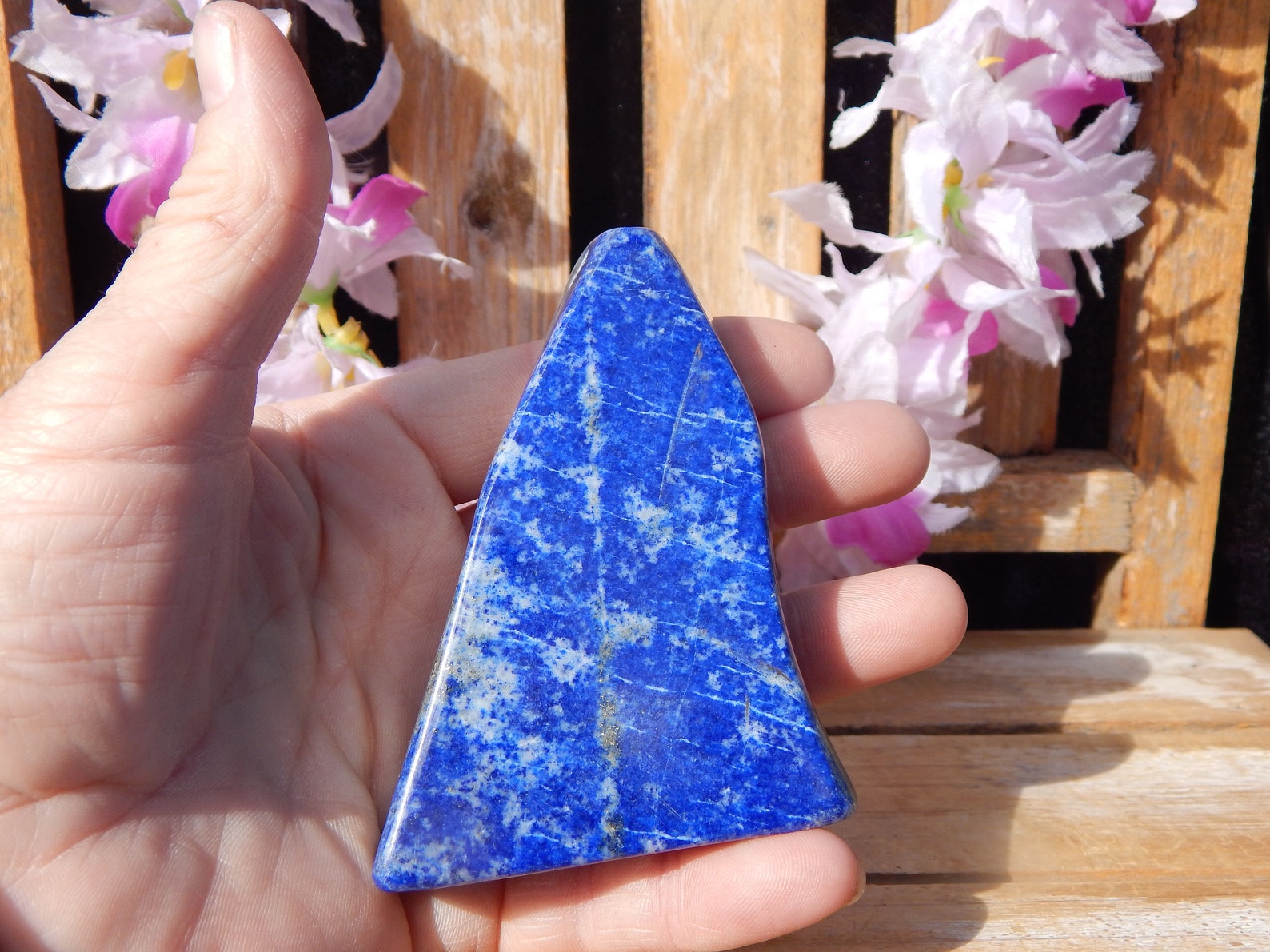 Lapis Lazuli Polished Freeform Stone Slab Polished Lapis | Etsy