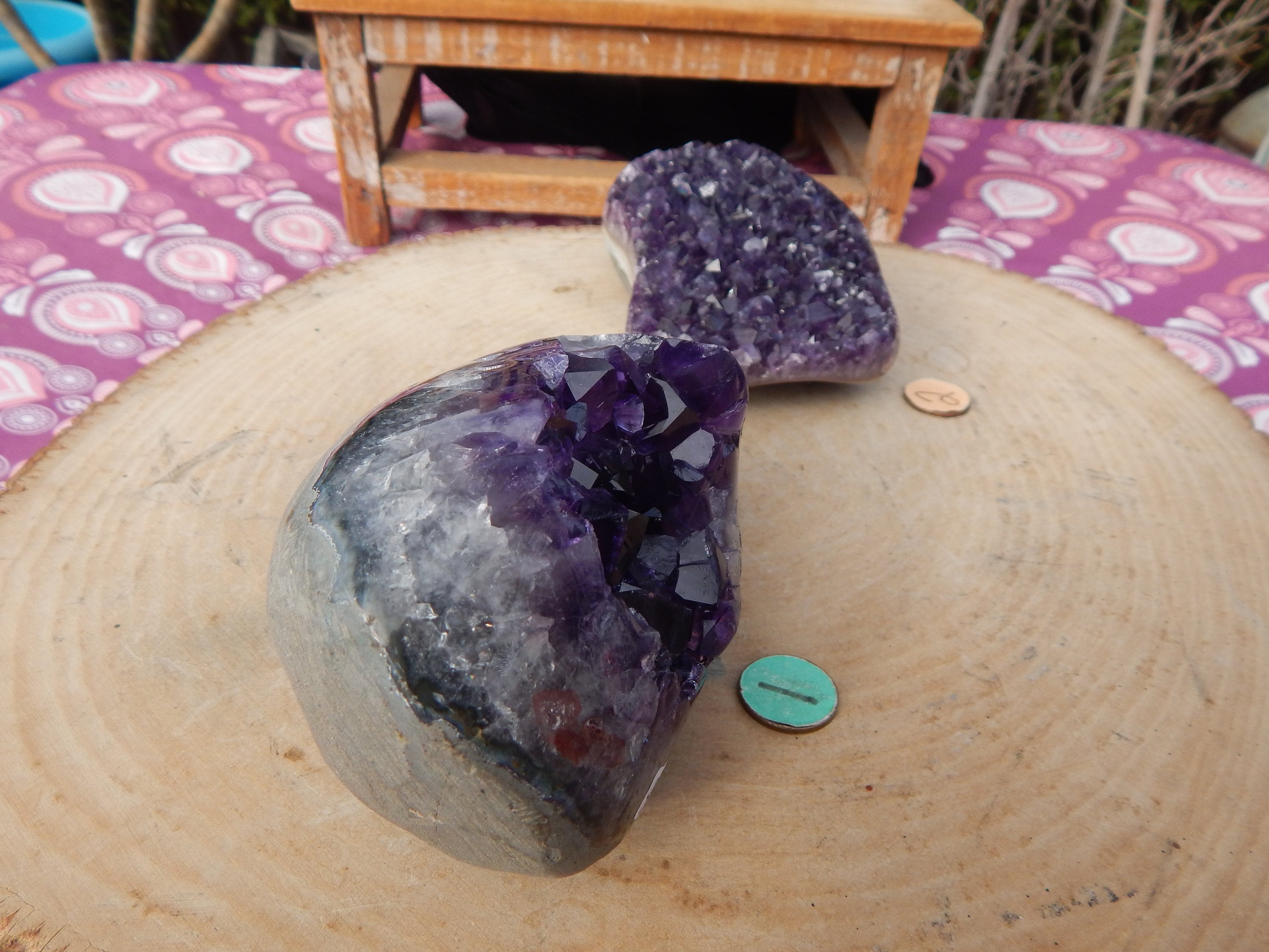 Amethyst Crystal Cluster Free Form Crystal Amethyst Display - Etsy