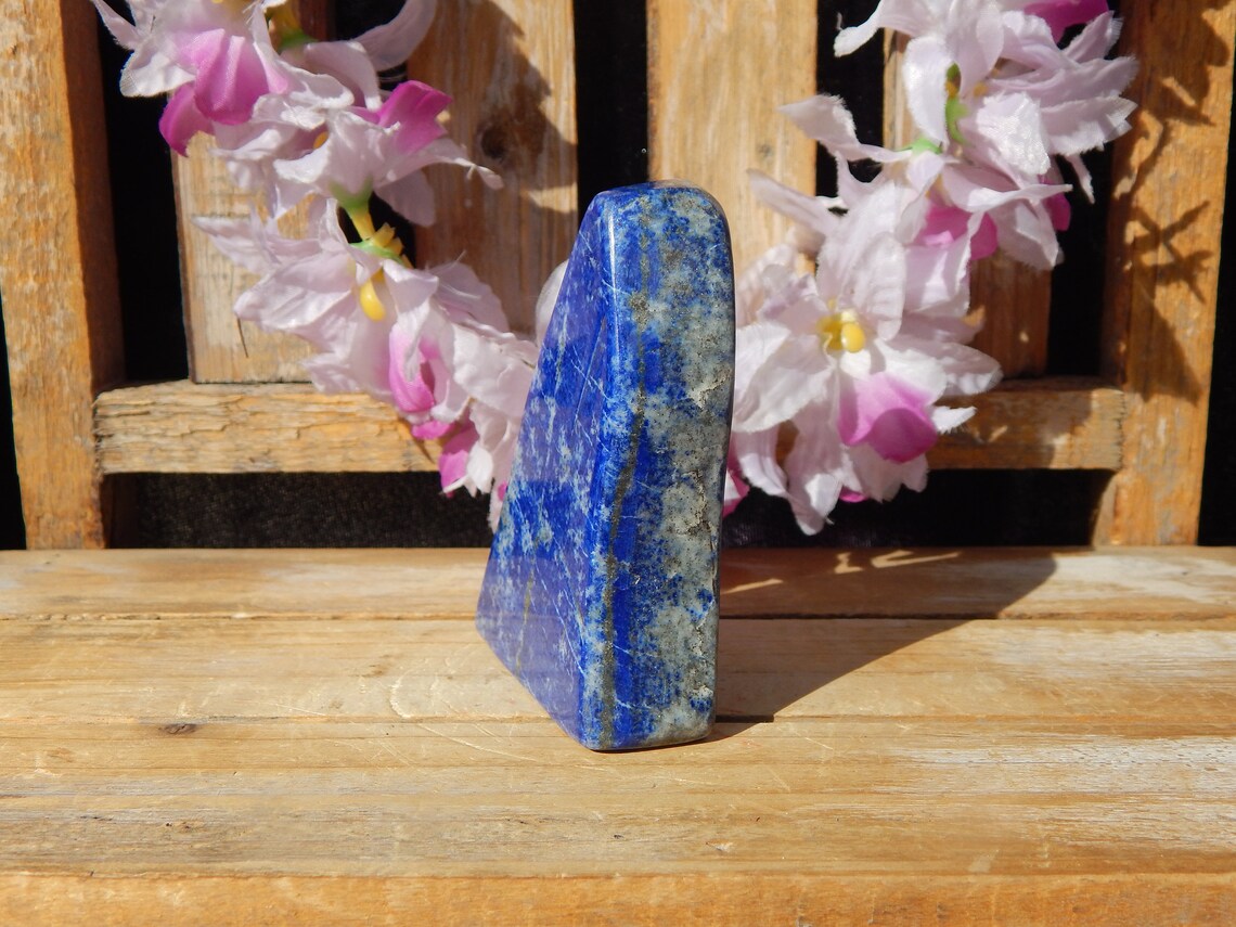 Lapis Lazuli Polished Freeform Stone Slab Polished Lapis | Etsy