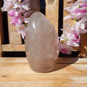 Clear Quartz Crystal Free Form Display, Crystal Quartz Polished Stone ...