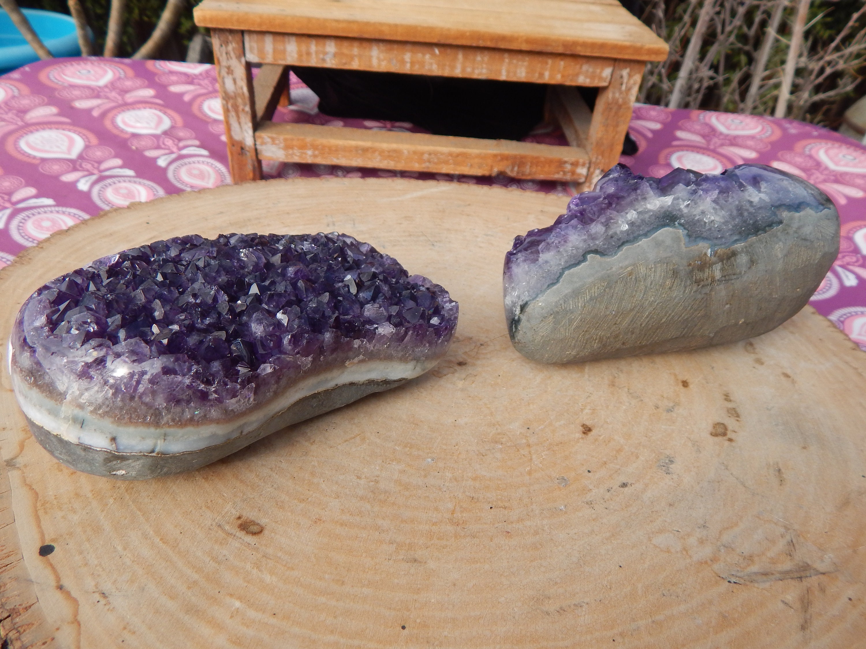 Amethyst Crystal Cluster Free Form Crystal Amethyst Display - Etsy