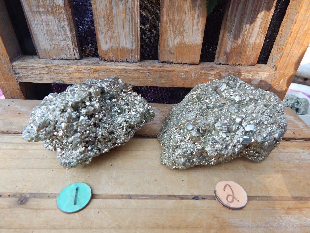 Natural Raw AAA PYRITE CRYSTAL Stones for Solar Plexus Chakra ...