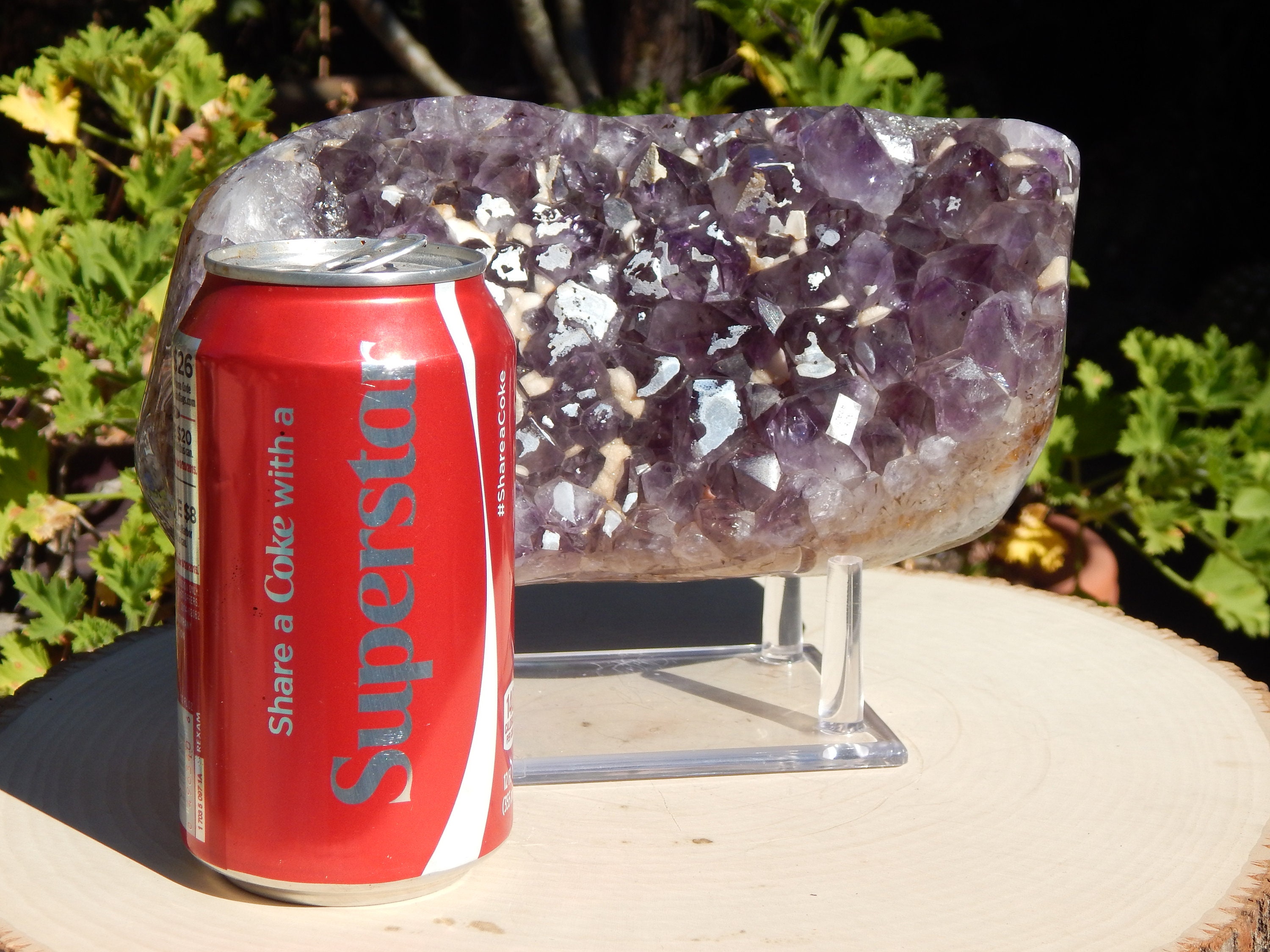 Amethyst Crystal Cluster Display Crystal Amethyst Cluster | Etsy