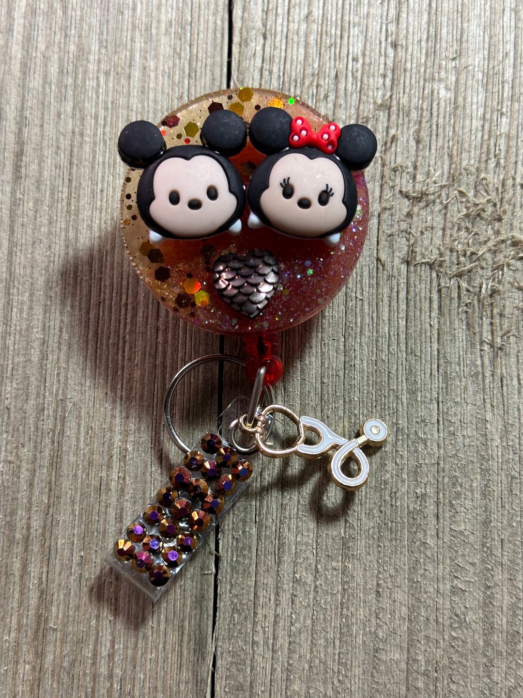 Minnie & Mickey Mouse Badge Reel, Nurse Badge Reel, Medical Badge Reel ...