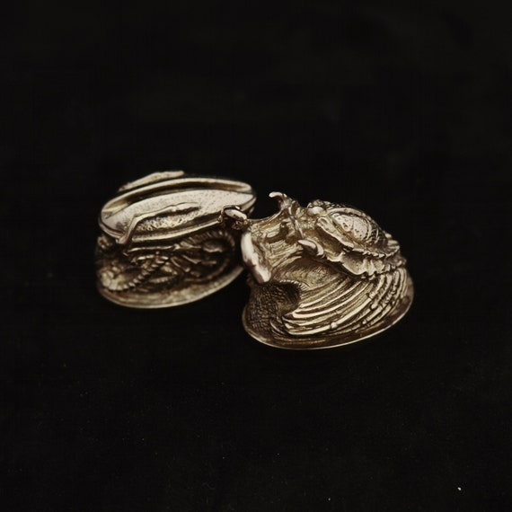 Alien Knife Pommel for Custom Knife Making Unique Solid - Etsy