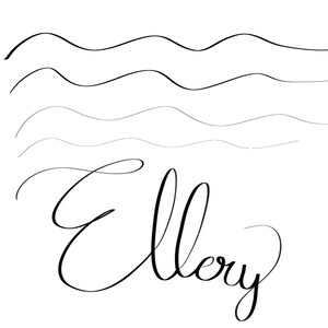 Calligraphy/lettering Procreate Brush Pack - Etsy