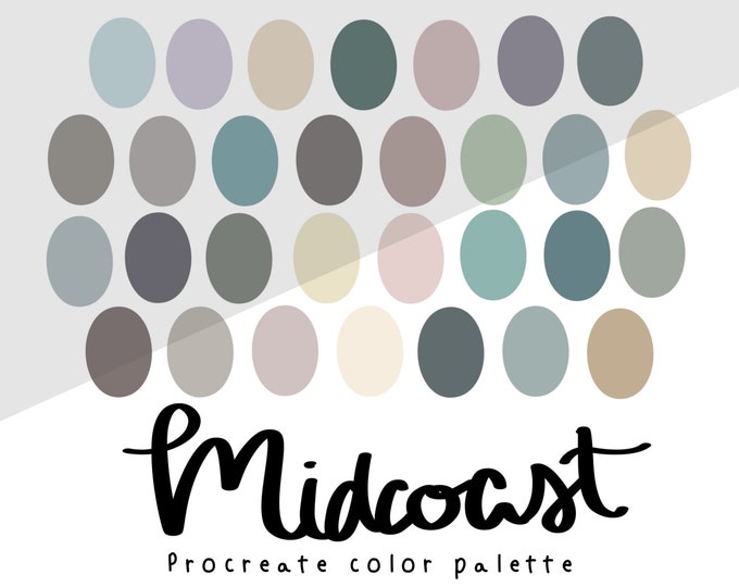 Pear Tree Procreate Color Palette - Etsy Canada