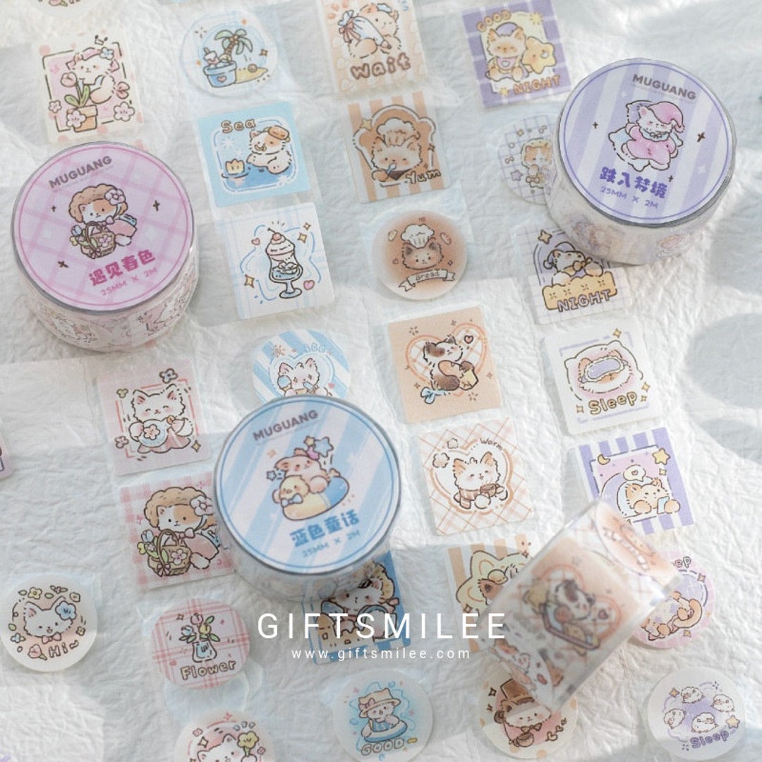 4 Types Best Friend Roll Tapes, Student Project, Scrapbooking Deco ...