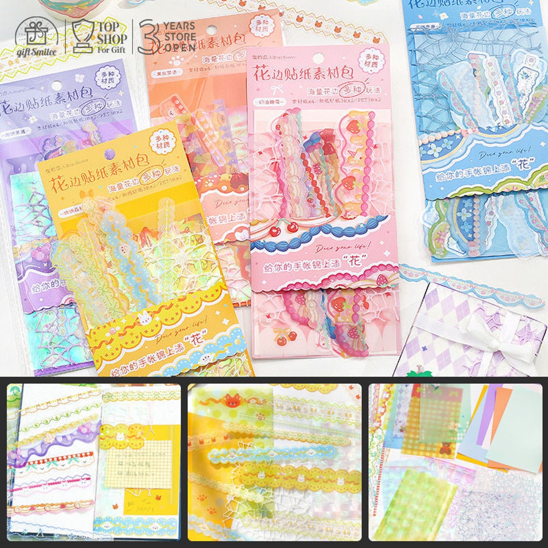12 Sheets Cardlover Series Stickers,crafting Proejct,kawaii Girls ...