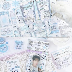 1 Type | Die-cut Sticker Pack | Glossy Resin Decal, Planner Accessories ...