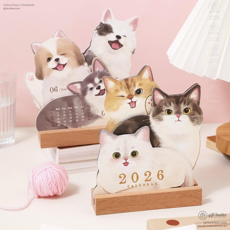 2026 Cat Calendar - Etsy