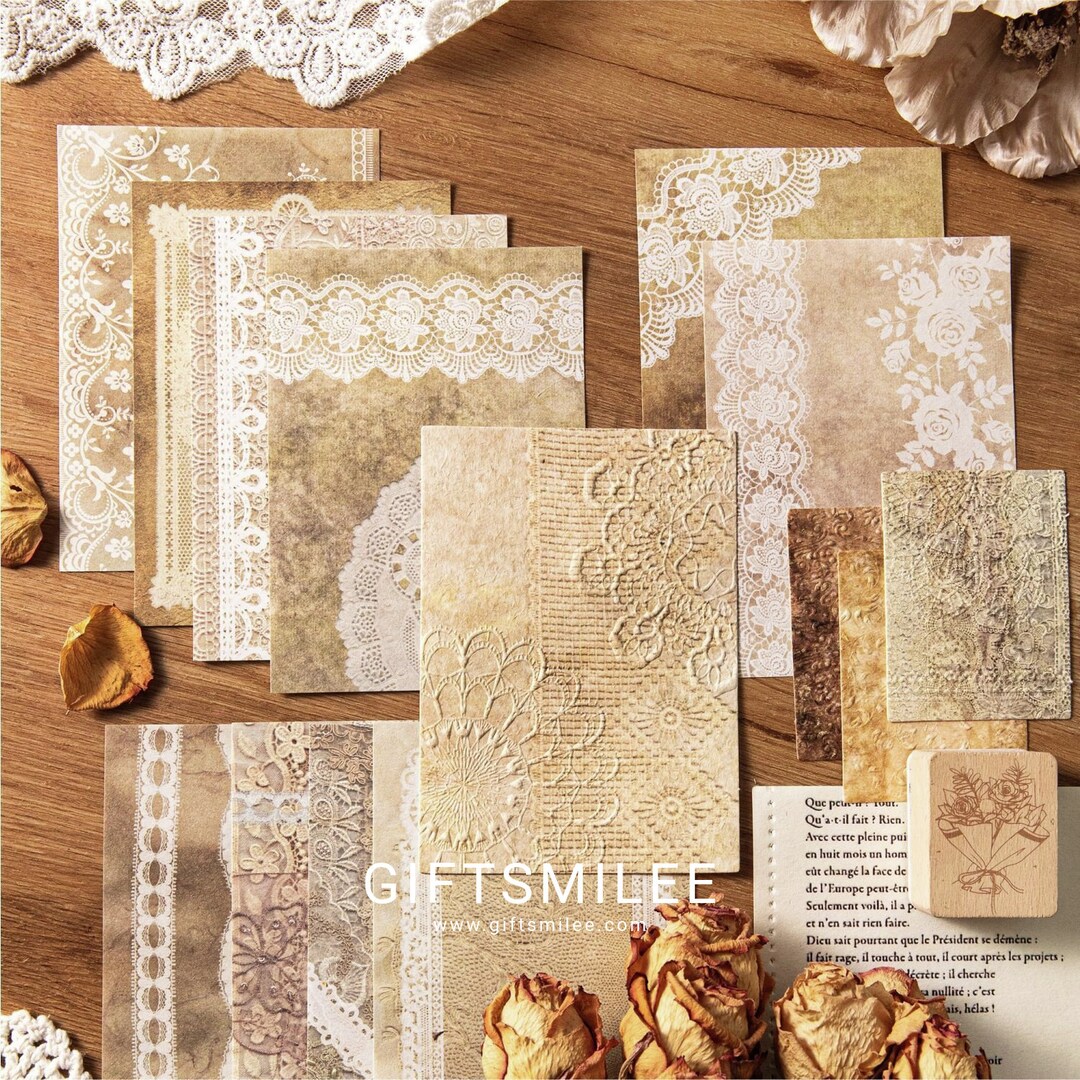 6 Types Mo Card Paper Brown Collage Kit, Gift for Friend, Kids' Crafts ...