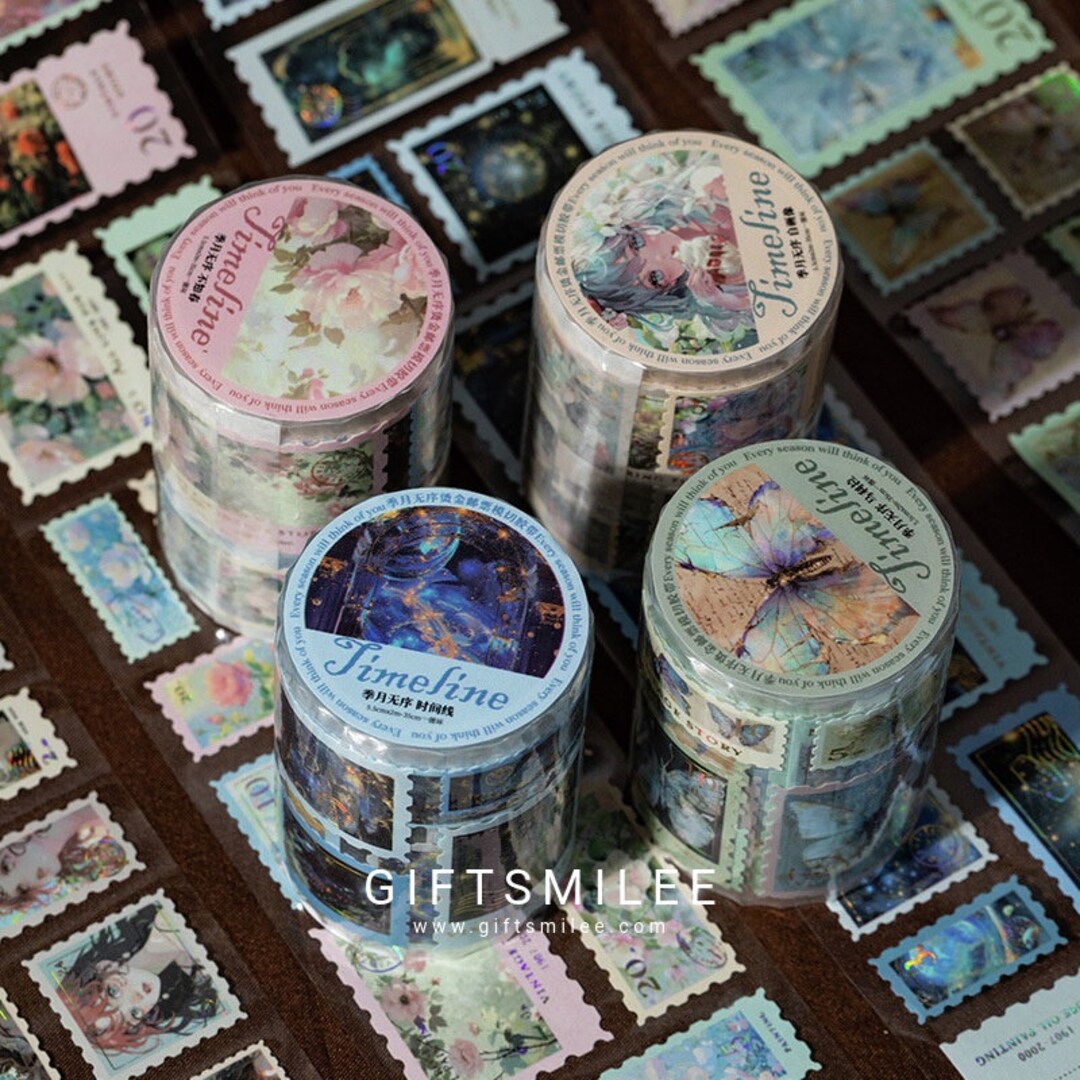 4 Types Yu Xian Seasonal Disorder Die-cutting Tape, Travels Journals ...