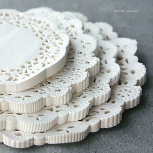 Paper Lace Doilies 4 Types Varied Size Mini Doily - Etsy