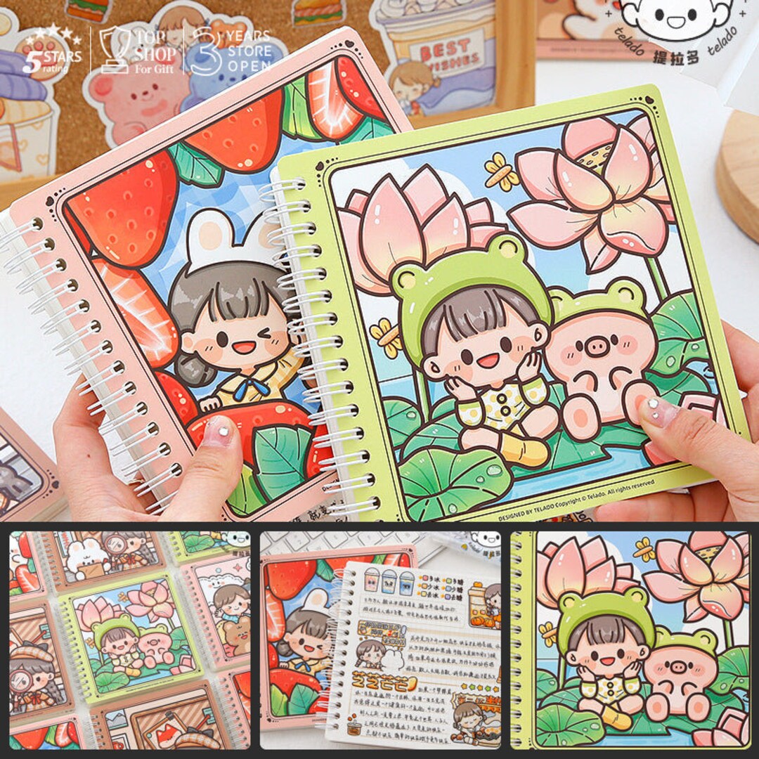 80 Pages Telado Series Notebooks,sudent Stationery,crafting Accessories ...