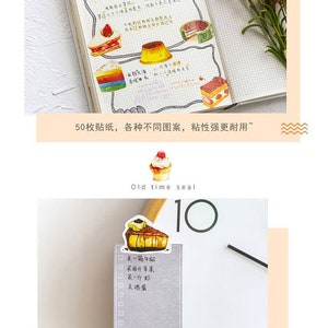 50 Sheets Yu Stickers,bullet Journling,junk Journal Kits,bullet ...