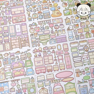 36 Sheets Telado Stickers,packing Decoration,journaling Kit,junk ...