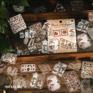 40pcs, Junk Journal Stickers Planner Stickers - Journal Supplies, Books ...